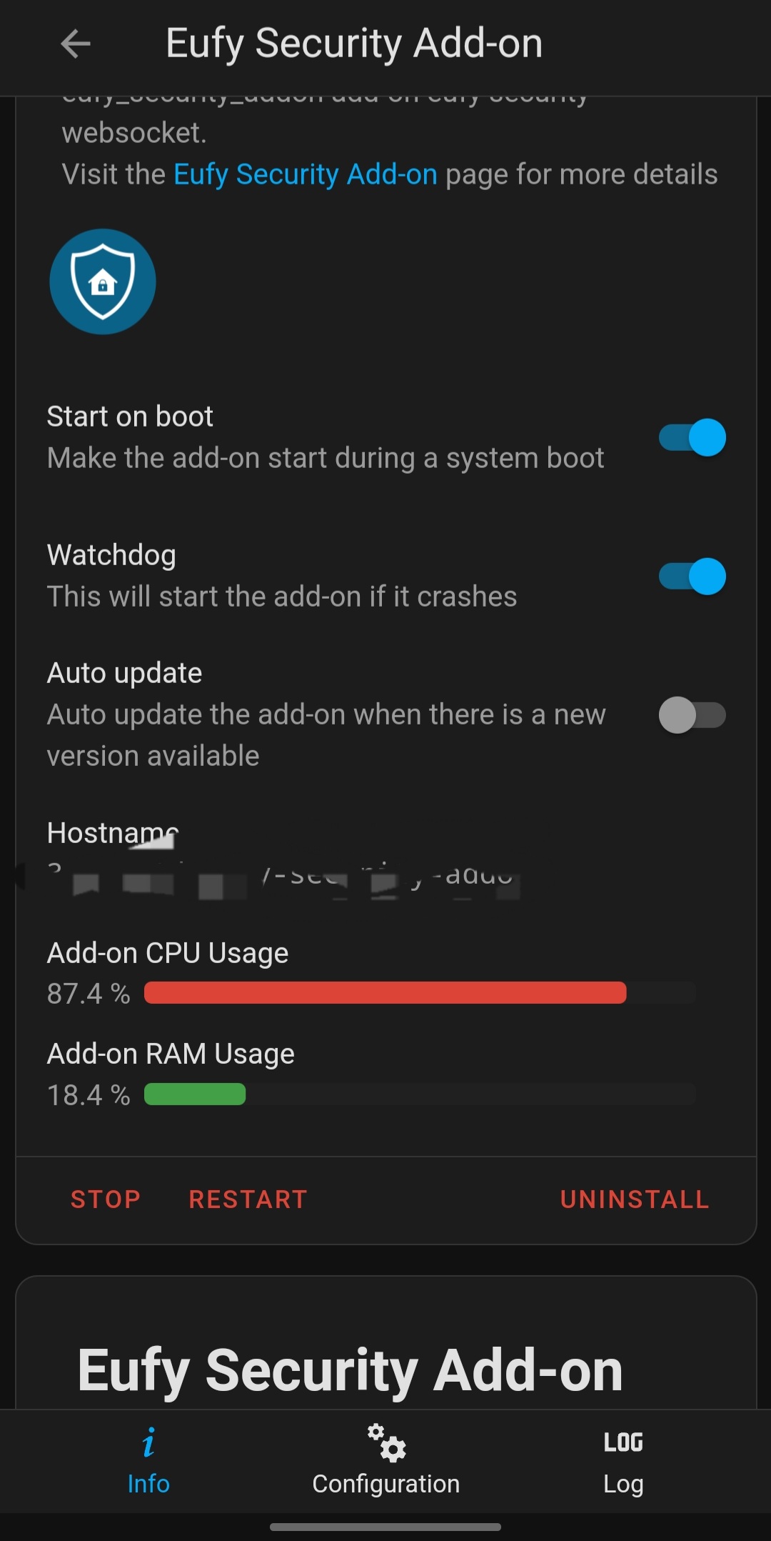 [Bug]: Can not start Addon - Killed · Issue #173 · bropat/eufy-security-ws · GitHub