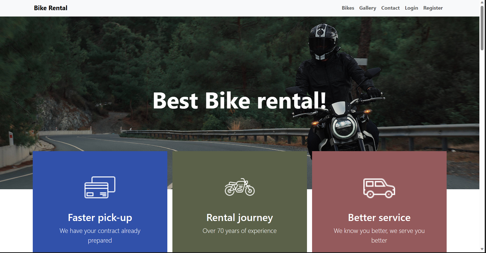 GitHub - grid013/bikerental