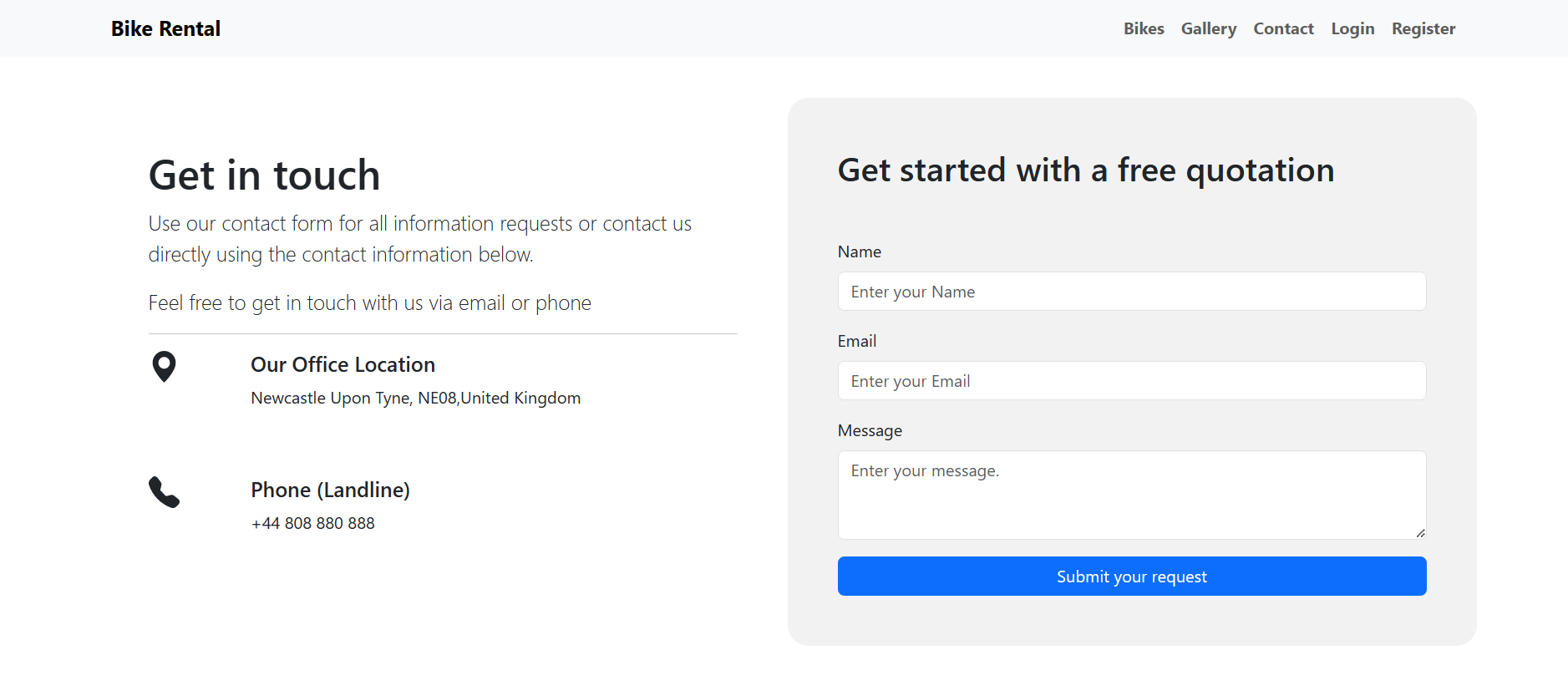 GitHub - grid013/bikerental