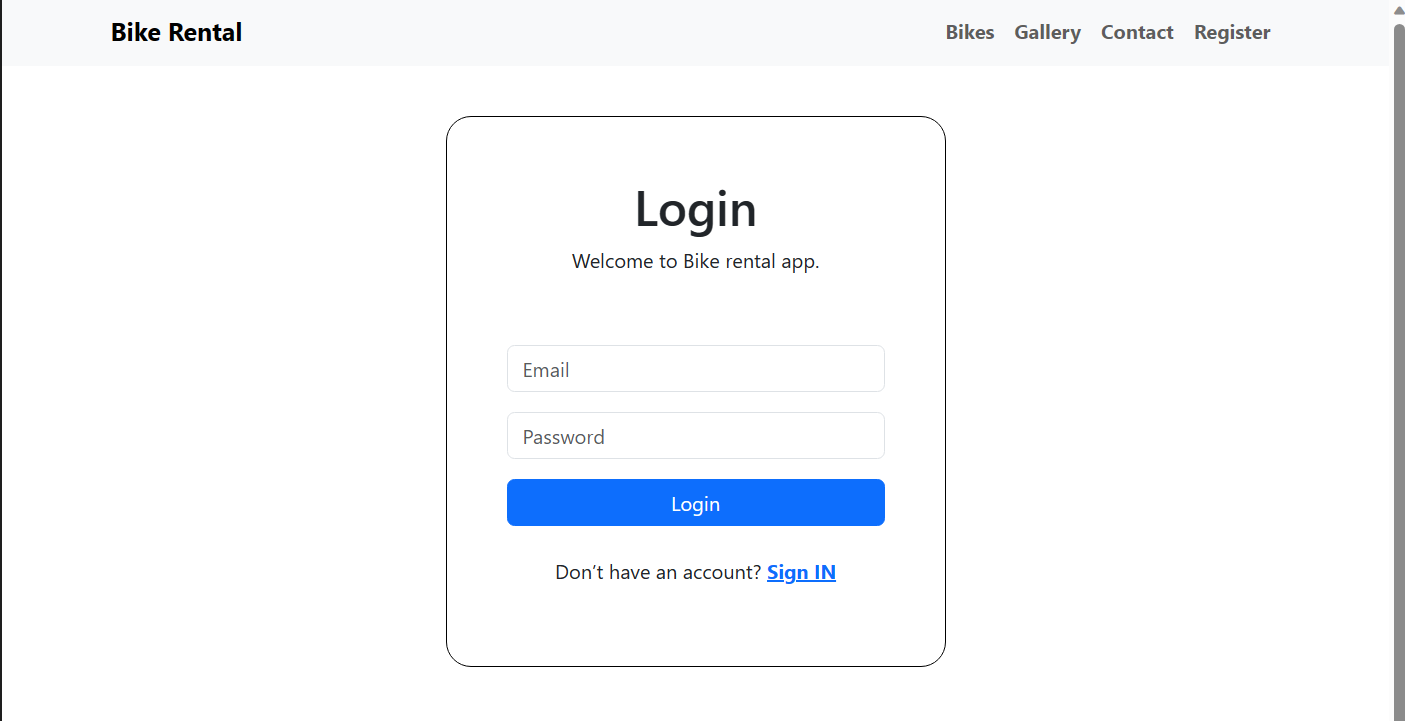 GitHub - grid013/bikerental