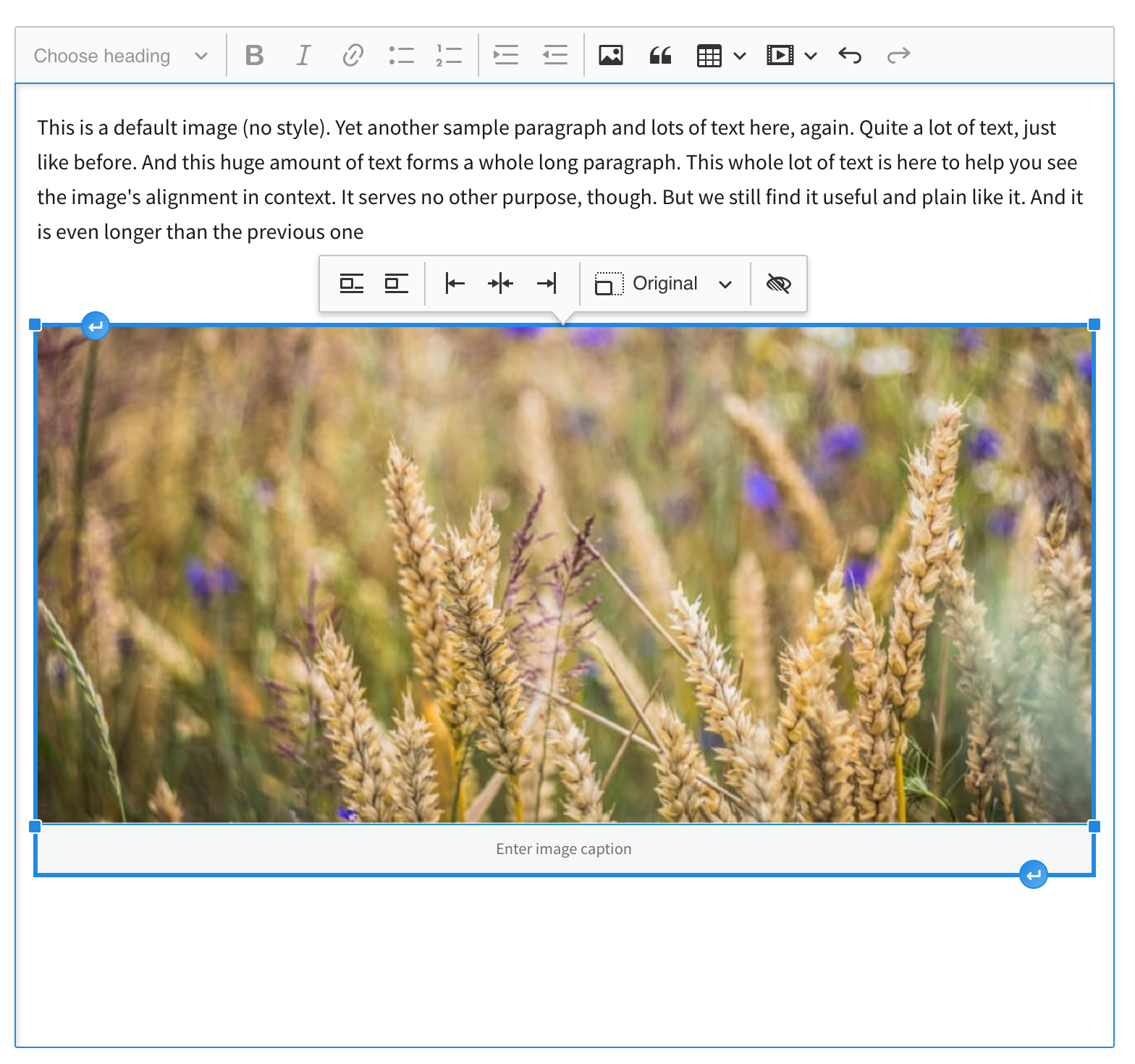 Inline images - UX design · Issue #8657 · ckeditor/ckeditor5 · GitHub
