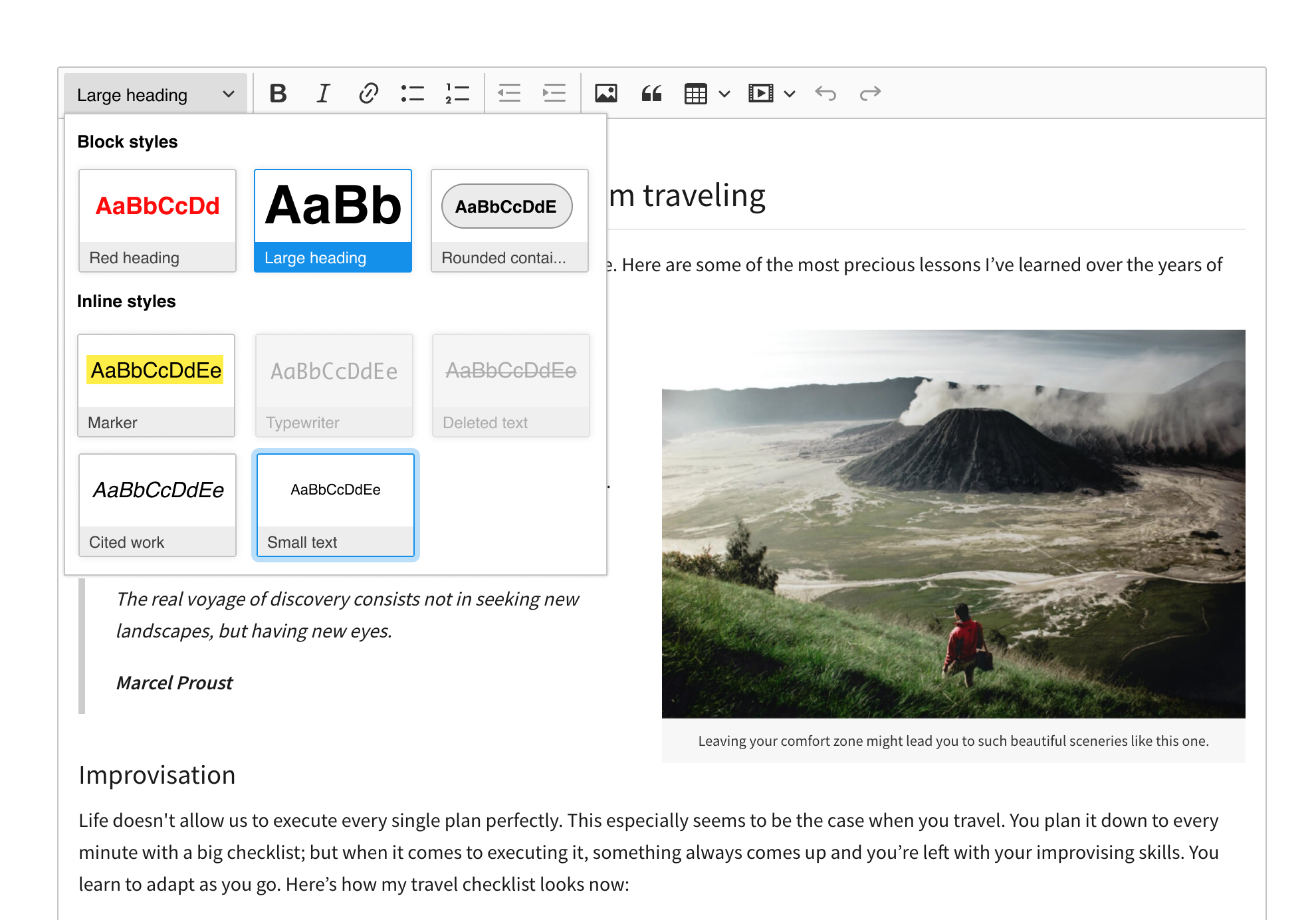 Styles Dropdown Design The Ui · Issue 11267 · Ckeditorckeditor5