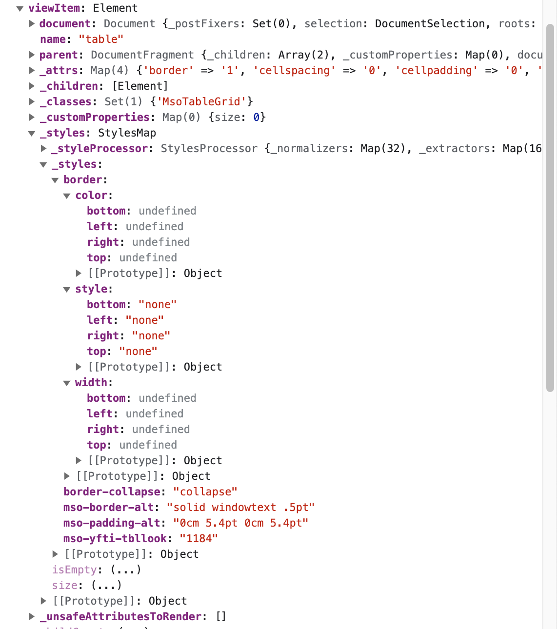 Table border styles are lost after paste from Word · Issue #10655 ...