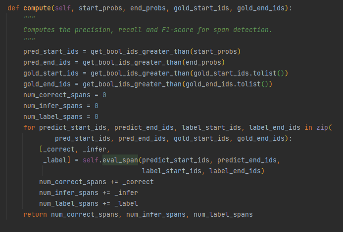 UIE实体识别评价指标 · Issue #2981 · PaddlePaddle/PaddleNLP · GitHub