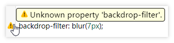 Update CSS Linter for `backdrop-filter` · Issue #1058 · openstyles/stylus · GitHub