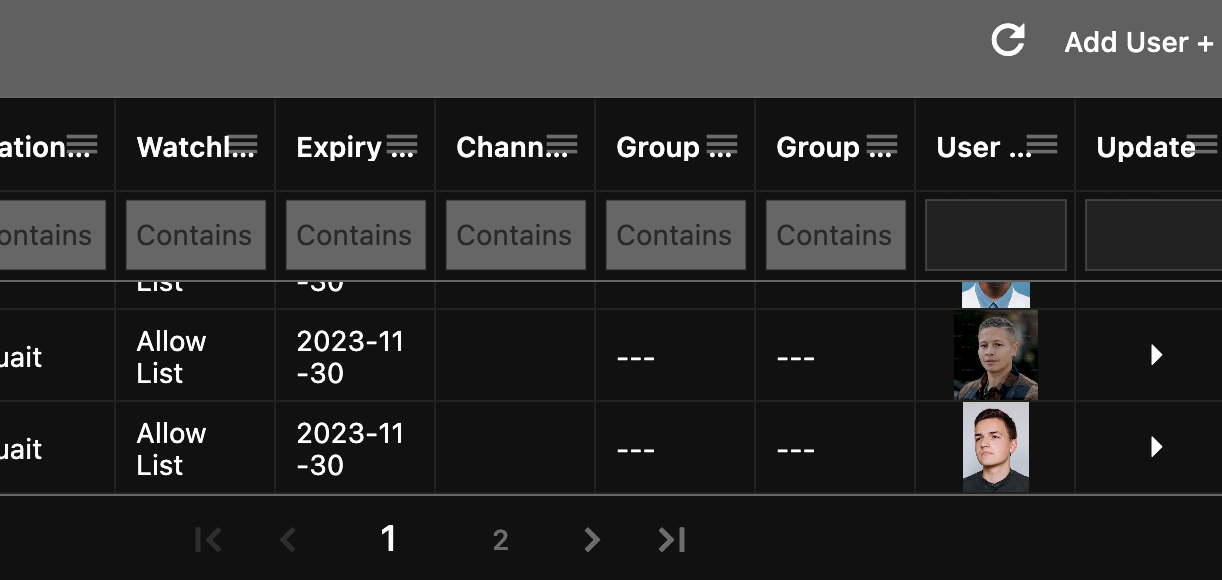 How To Rows Data Refreshupdate With Loader On Click Button · Issue