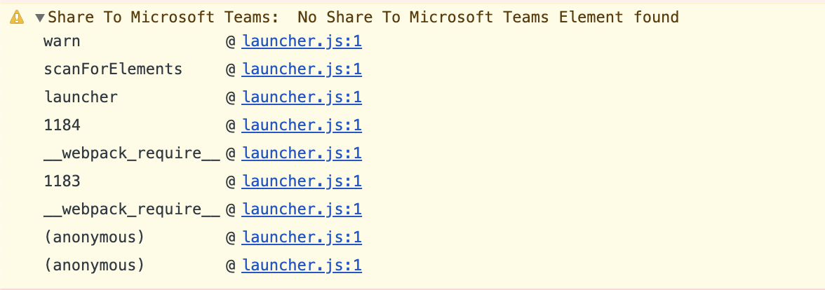 Share to Teams Button Accessibility Issue and Warning · Issue #763 · MicrosoftDocs/msteams-docs ...
