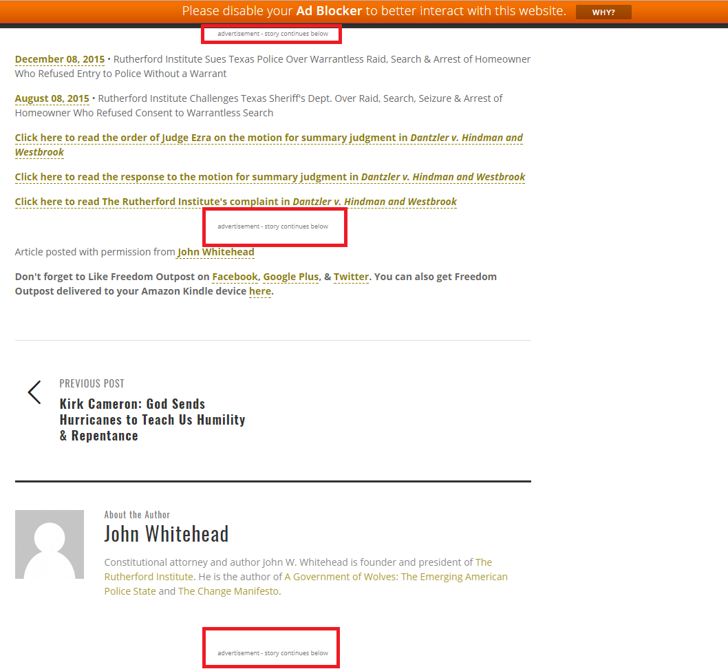 freedomoutpost.com - Ad leftover - Anti Adblock Script - Incorrect Blocking · Issue #6696 ...