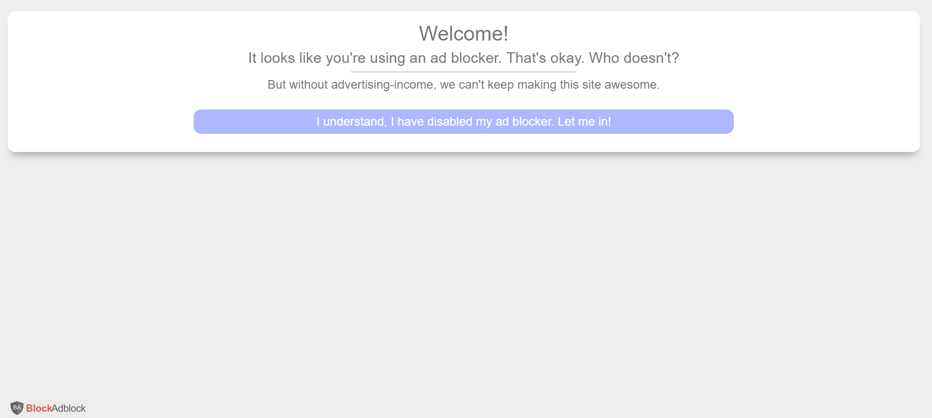 Anti Adblock Script · Issue 7108 · Adguardteamadguardfilters · Github