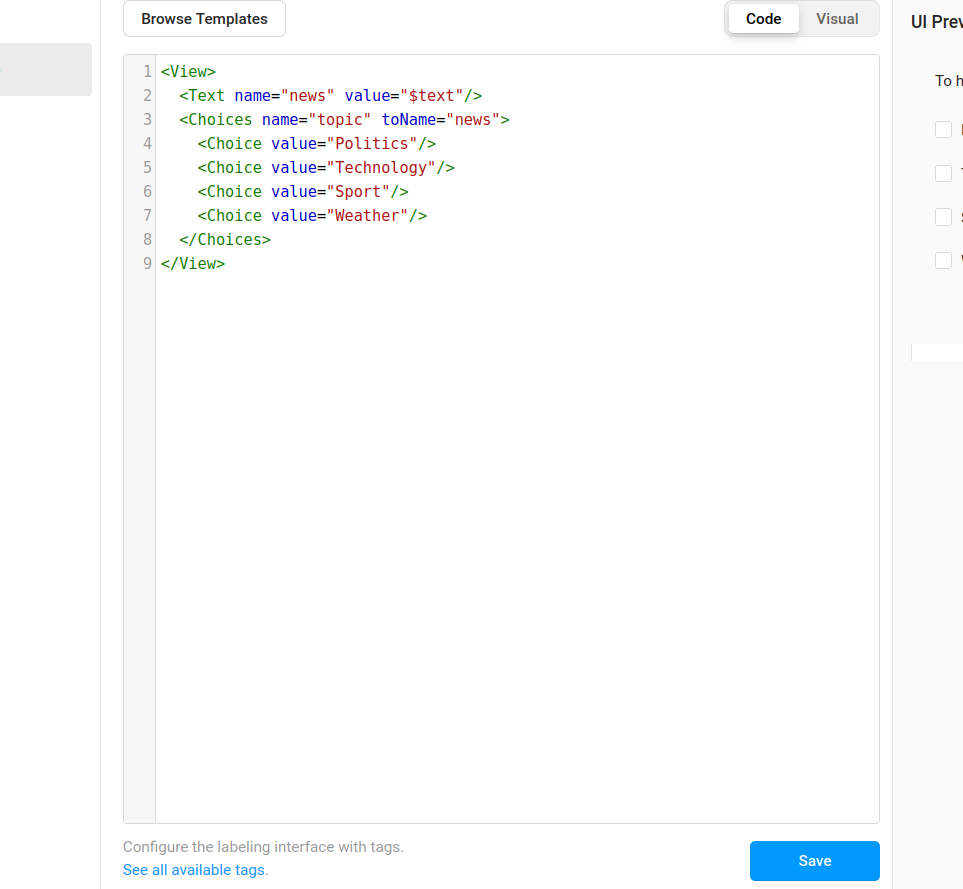 How to resolve validation error on label studio UI · Issue #147 · HumanSignal/label-studio-ml ...
