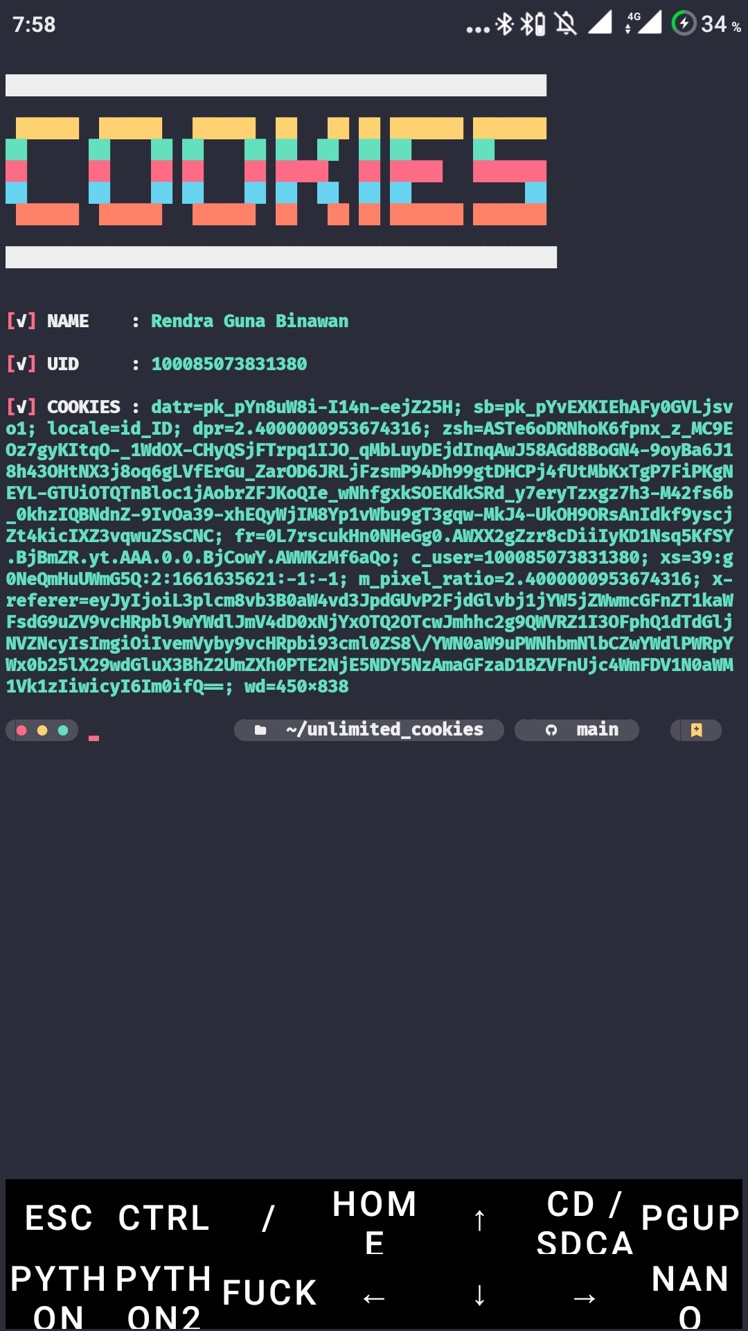 GitHub - RDX-TOUFIQ/unlimited_cookies