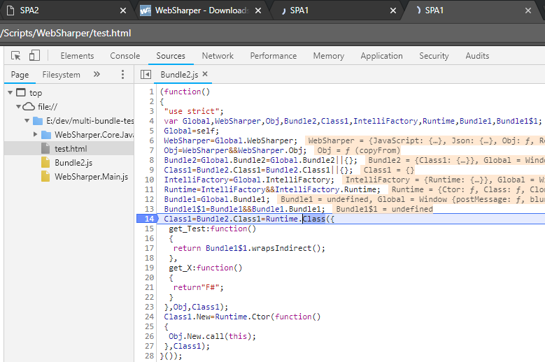 SPAEntryPoint in library projects · Issue #899 · dotnet-websharper/core · GitHub