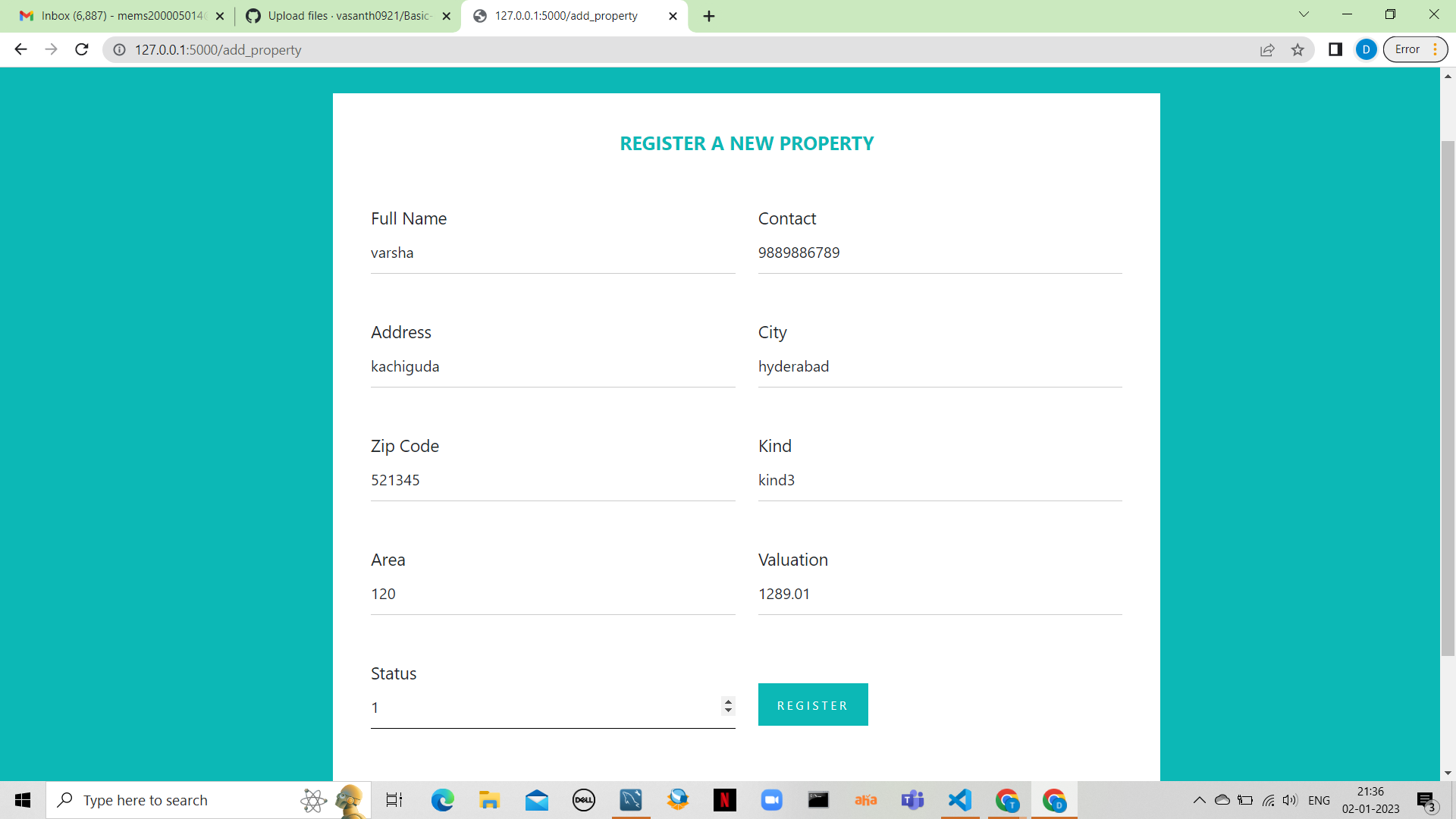 GitHub - vasanth0921/Basic-real-estate-portal: jain software task