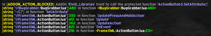 Retail Bug Report Keybinds Stop Working Randomly That Are In The Action Bar Until Reload 
