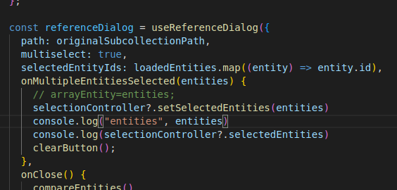 setSelectedEntities on useReferenceDialog · Issue #468 · firecmsco/firecms · GitHub