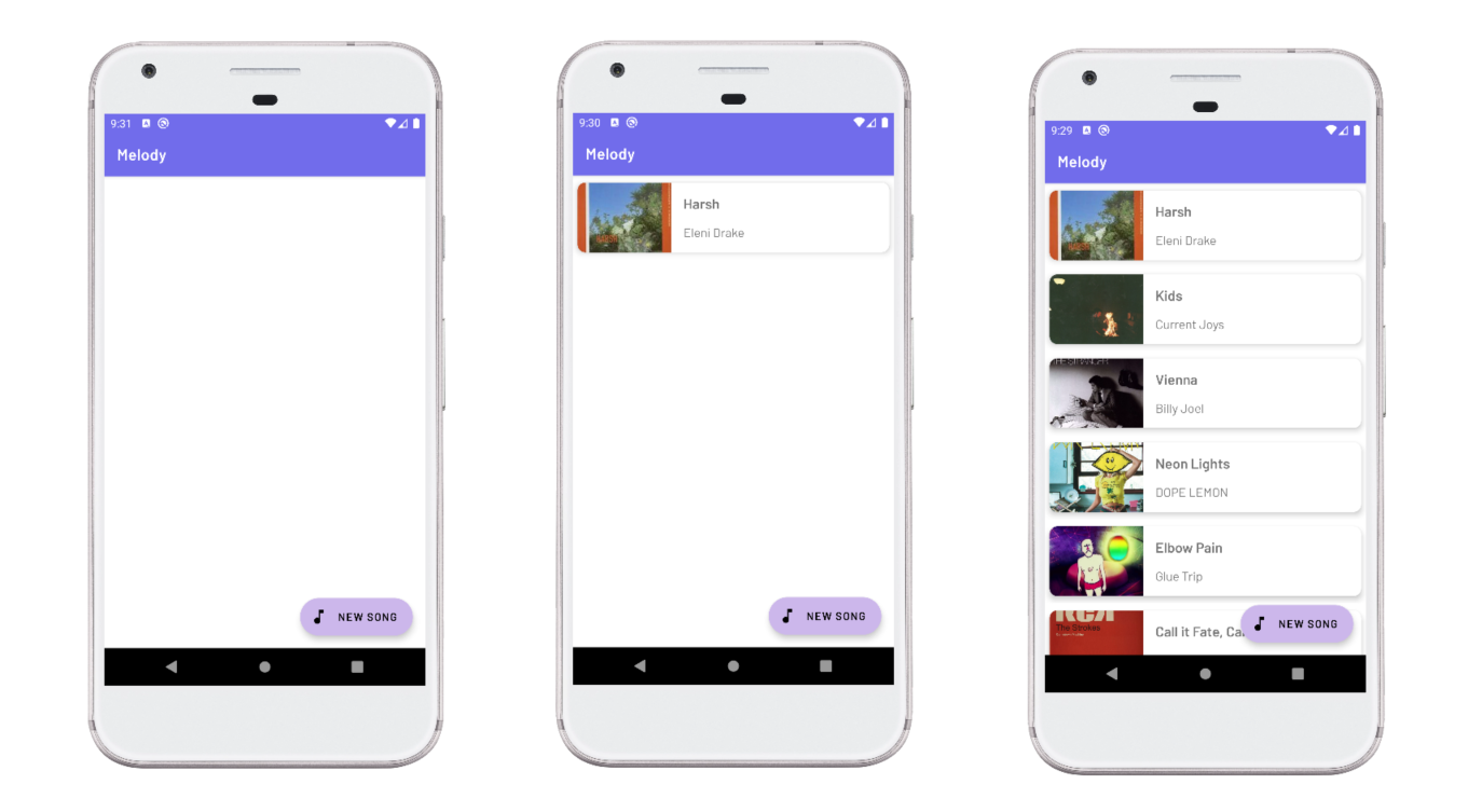 GitHub - gabrielbmmaia/Melody: Um App de lista de músicas que você pode adicionar, editar e ...