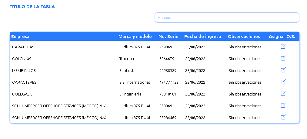Github Luasdbtabla Javascript Tabla Html Con Búsqueda Para Implementar En Proyectos