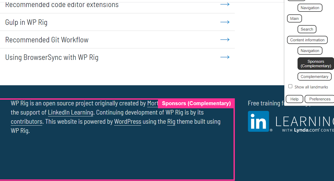 Accessibility bug: Hidden Asides headings in sidebar.php · Issue #761 · wprig/wprig · GitHub