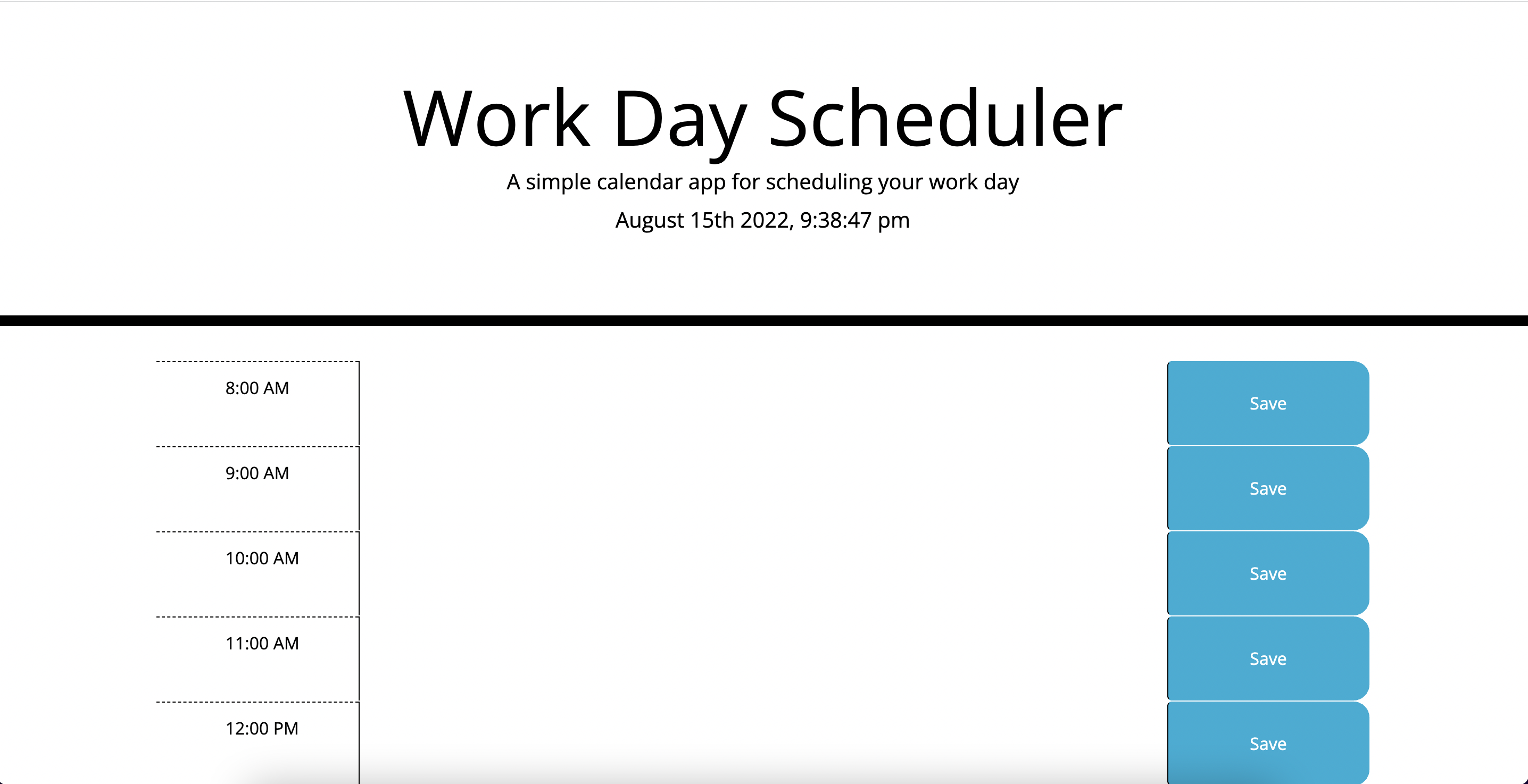 GitHub - Tonymsanto/WorkDayScheduler
