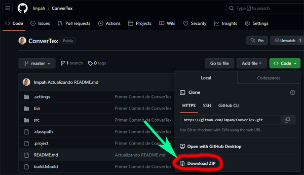 GitHub - Impah/ConverTex: La aplicación "ConverTex" es una herramienta ...