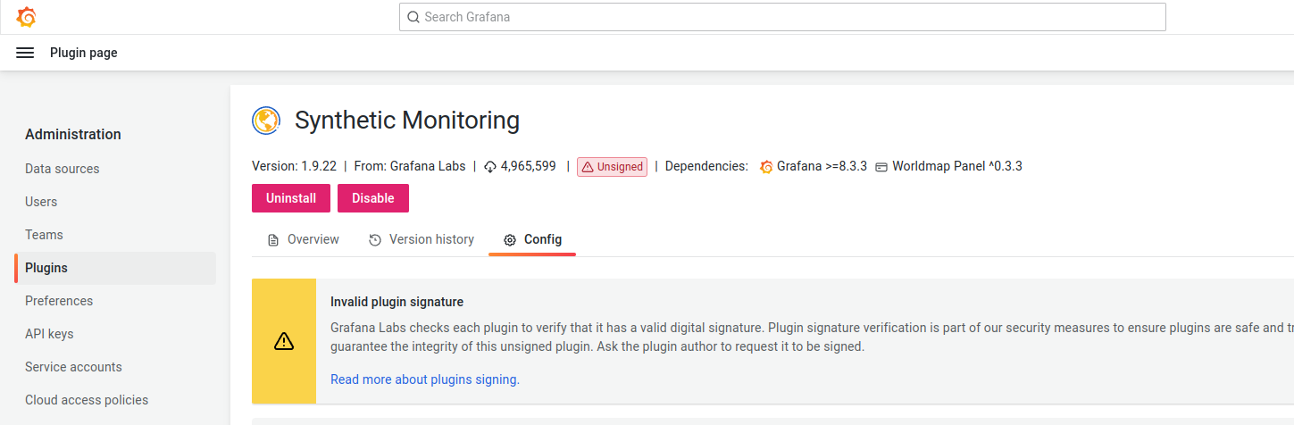 Plugindetails Custom Config Page Has Incorrect Breadcrumb · Issue 56230 · Grafanagrafana · Github 