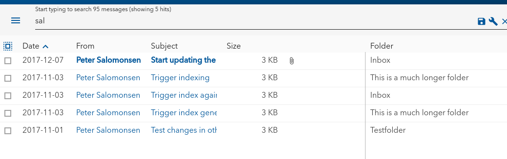 Improve visibility of Folder column in searches · Issue #1083 · runbox/runbox7 · GitHub