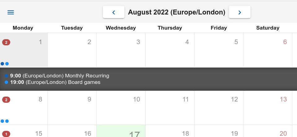 Time zone is inconsistent in Calendar · Issue #1267 · runbox/runbox7 · GitHub