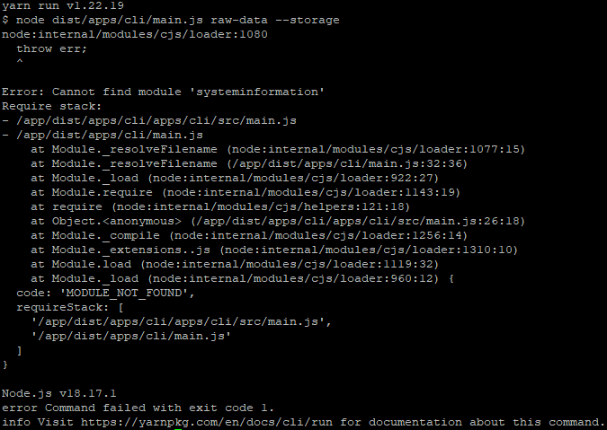 [Bug] Storage information not accurate (shows the disk is always free) · Issue #918 ...