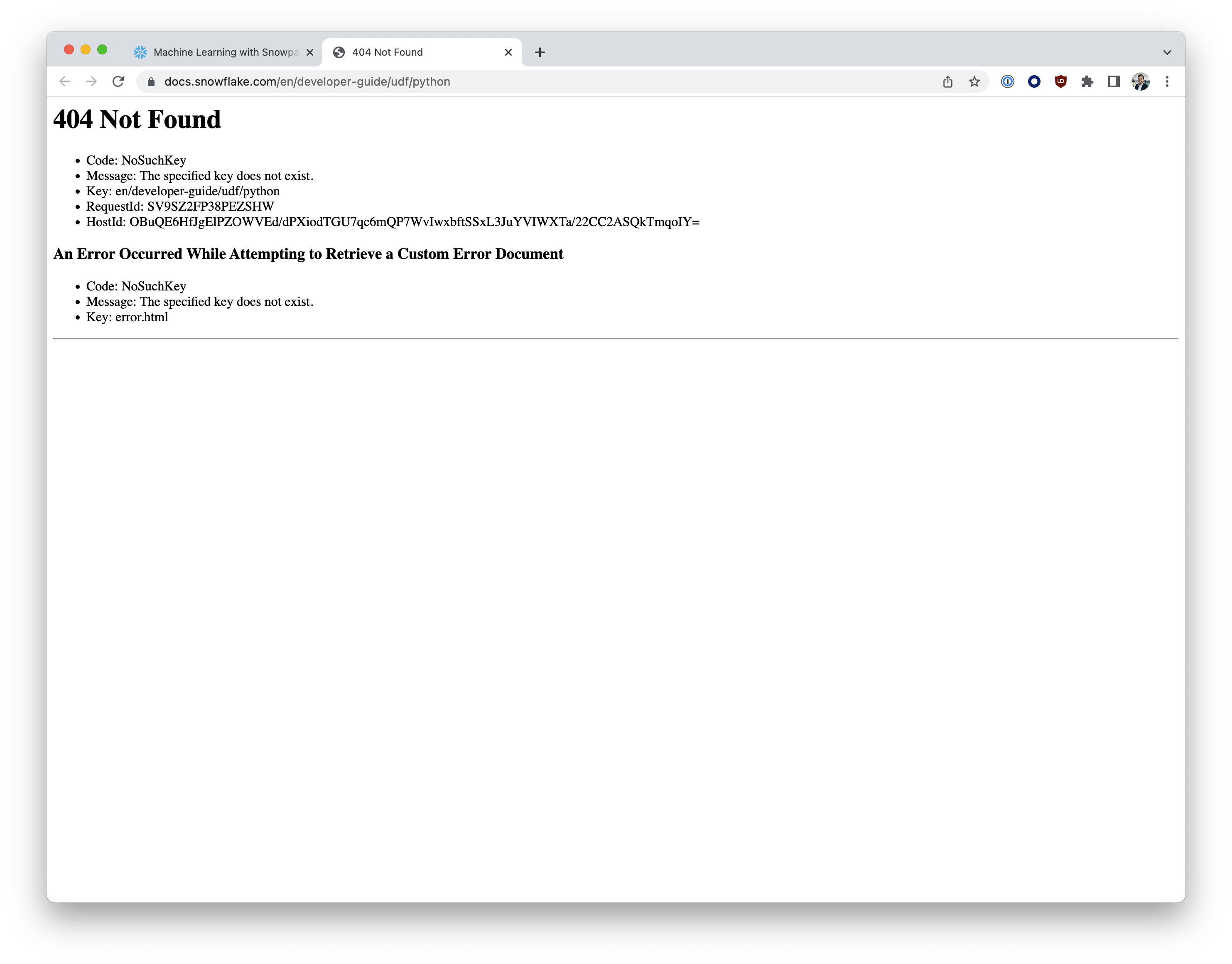 Broken link on first page of Machine Learning with Snowpark Python ... Broken link on first page of Machine Learning with Snowpark Python ...