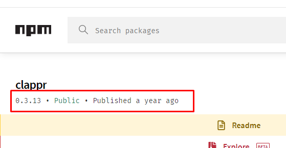 npm is outdated!! · Issue #2038 · clappr/clappr · GitHub