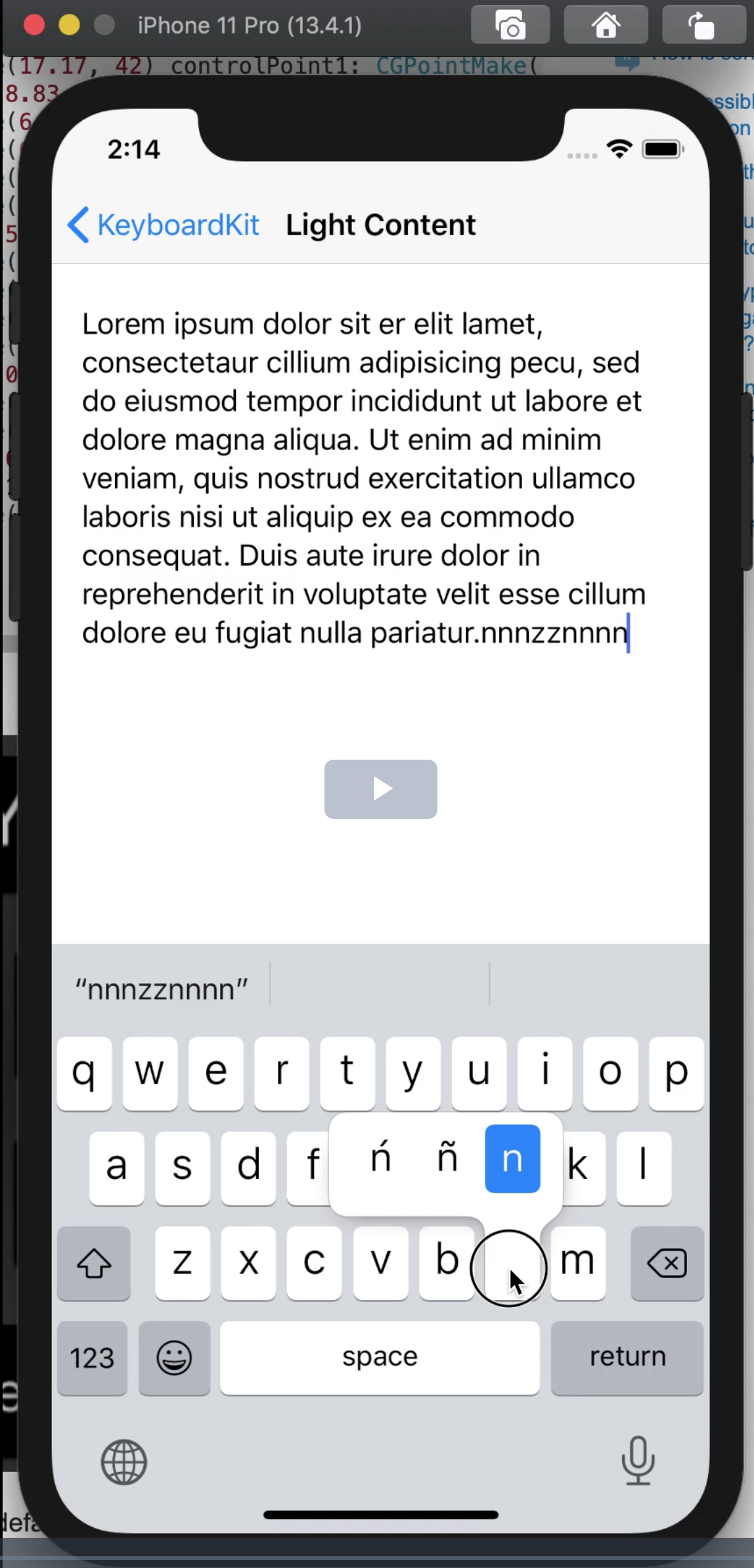 Display an input callout when long-pressing buttons · Issue #93 · KeyboardKit/KeyboardKit · GitHub
