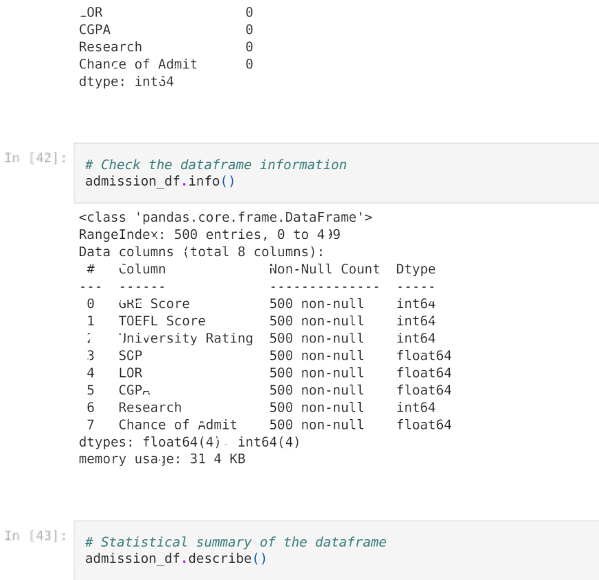 GitHub - divysree01/Graduate-s-Admission-prediction