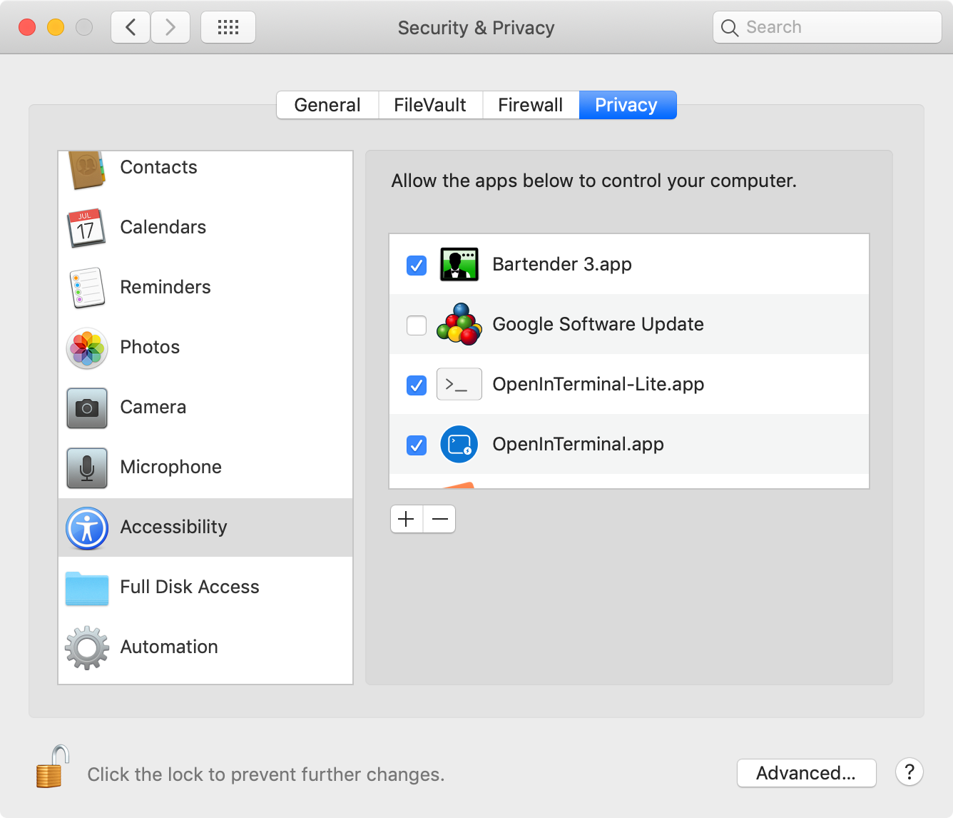 Can't open new tab in Terminal · Issue #55 · Ji4n1ng/OpenInTerminal · GitHub