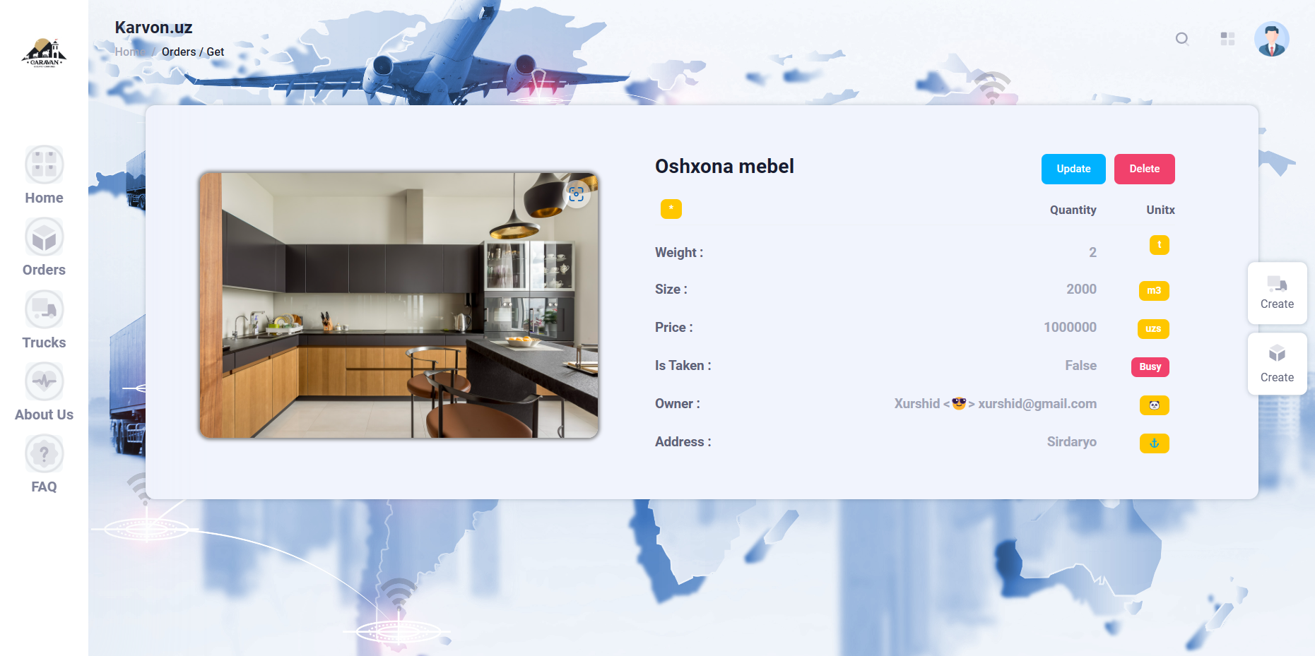 GitHub - ZubayrGofforov/Caravan-web: Caravan logistic website in this website oriented to people ...