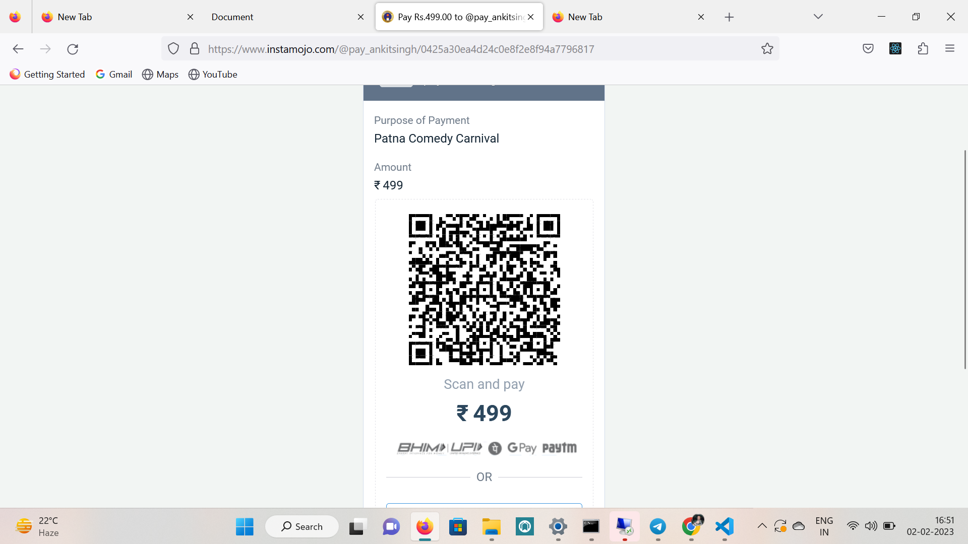 GitHub - MarvelousAnkit/DJANGO---INSTAMOJO-PAYMENT-INTEGRATION-WITH-MYSQL-DATABASE: I created a ...