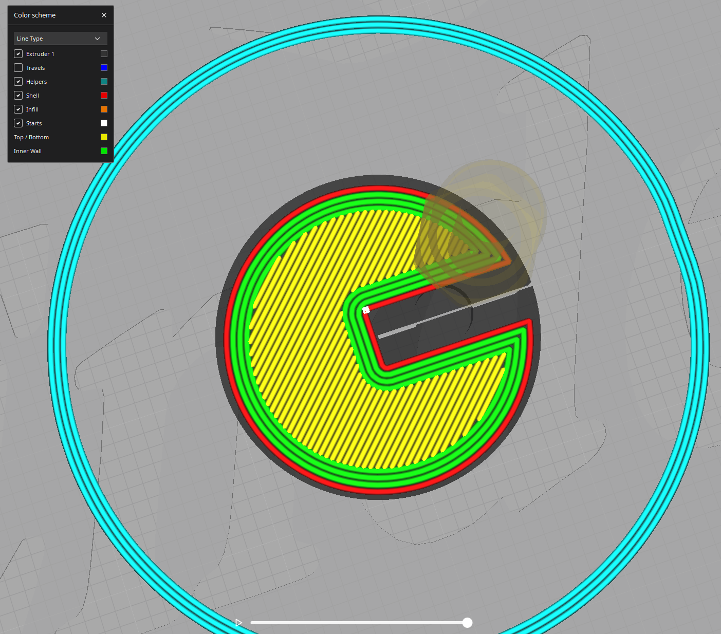 Gaps In Concentric Infill Pattern Set To 100 · Issue 12971 · Ultimakercura · Github 