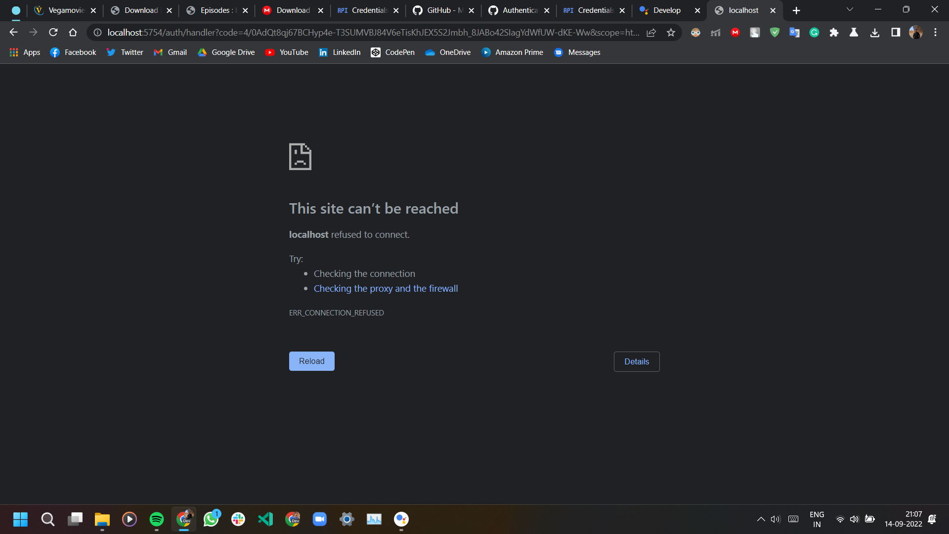 [🐛 Bug]: Localhost isn't Working ! · Issue #777 · Melvin-Abraham/Google-Assistant-Unofficial ...