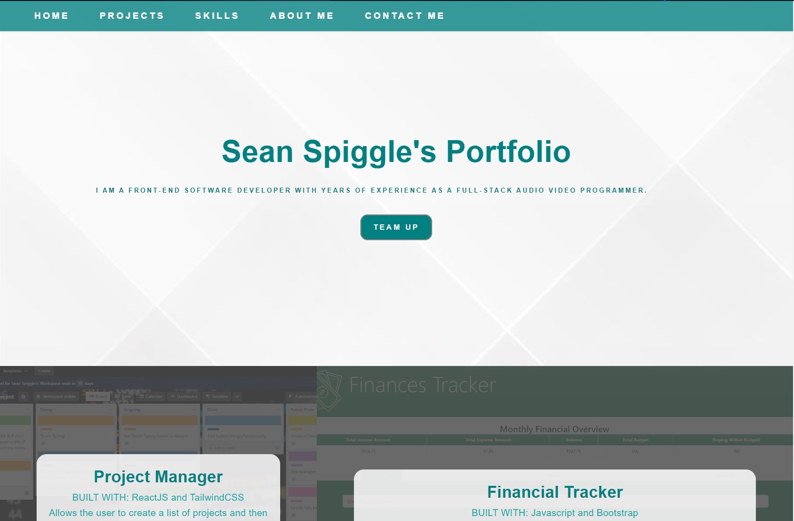 GitHub - Spiggles8/Portfolio: My Portfolio Webpage