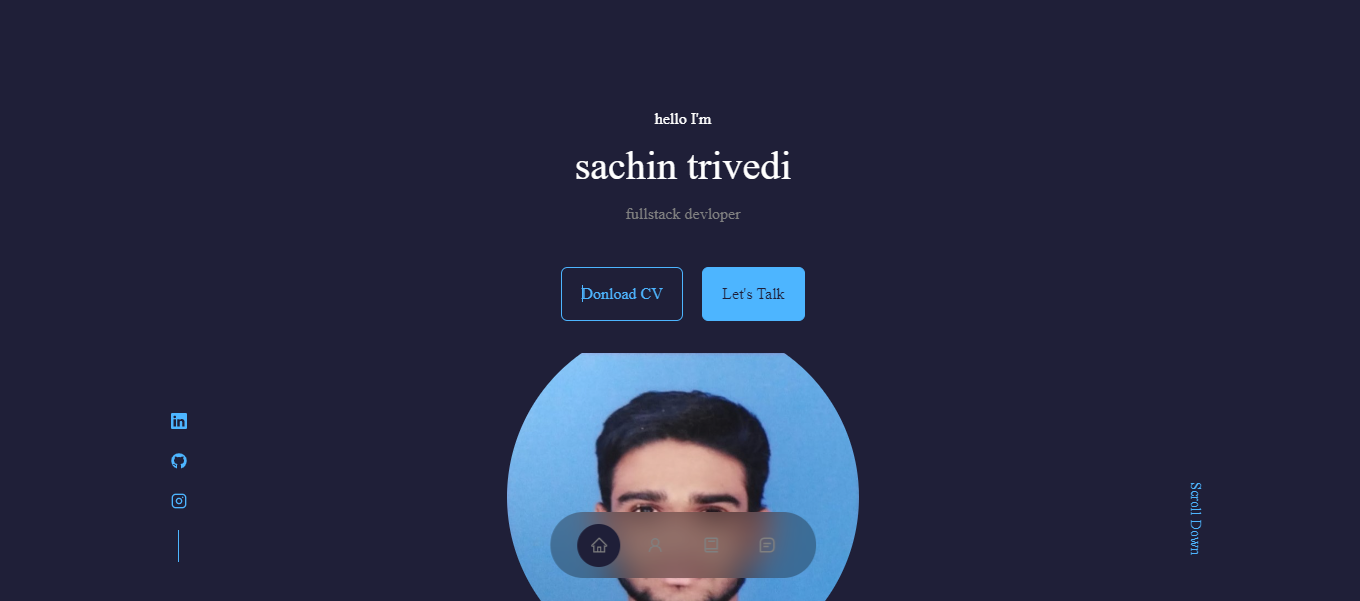 GitHub - sachin04444/personal-portfolio-website-using-react: responsive ...