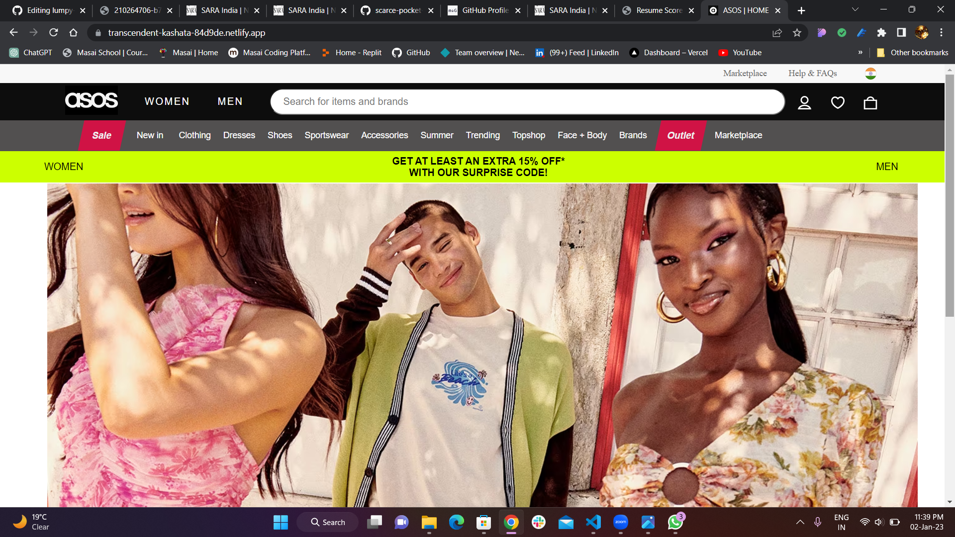 GitHub - gaurav62472744/Asos.com_clone: The company sells a range of ...
