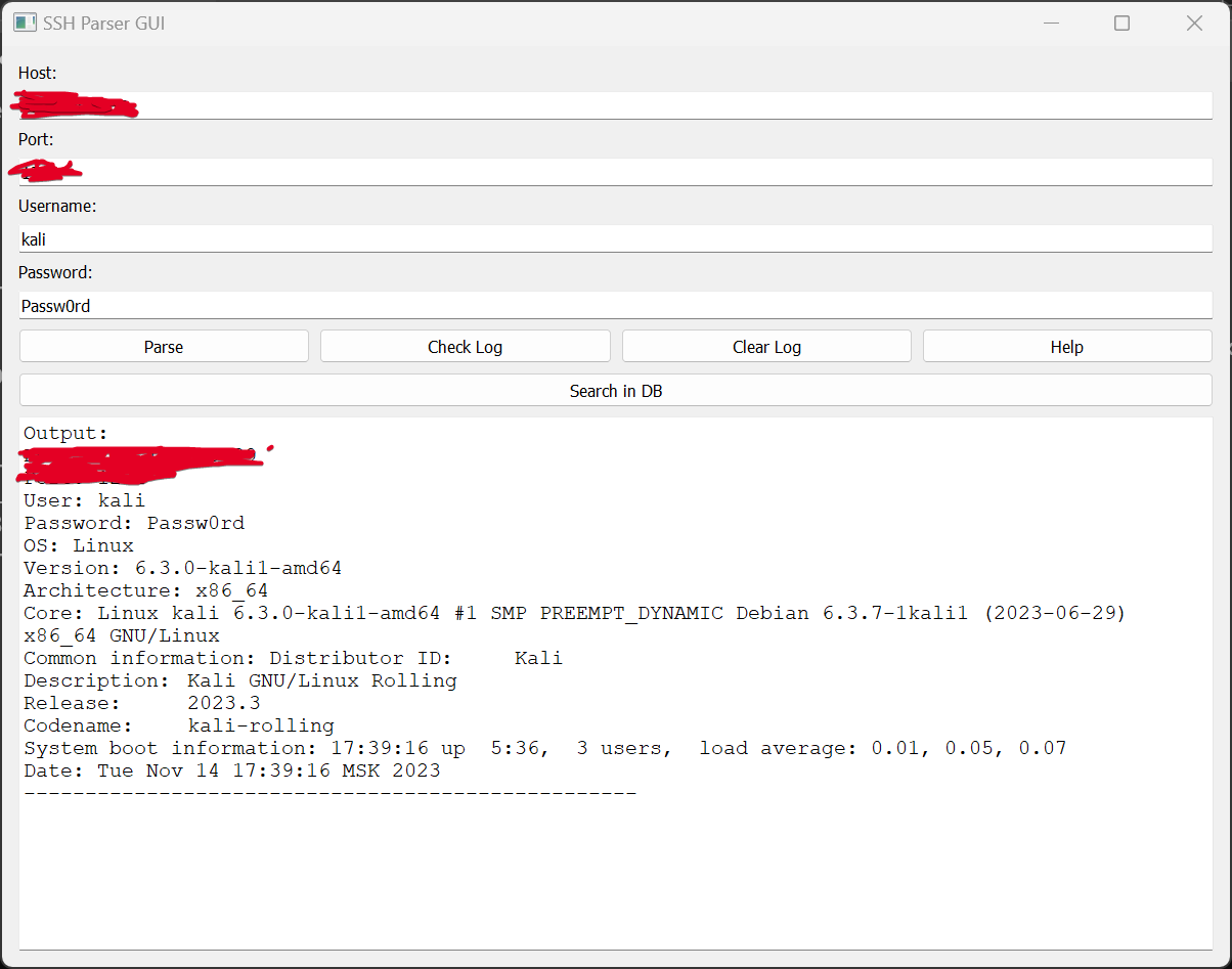 GitHub - EL-MEDVEDO/ssh_parser: ssh parser on python