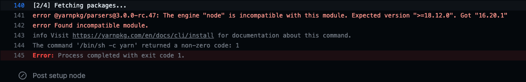 Bug Yarnpkgparsers300 Rc47 Incompatible With Npm831nodev16140 · Issue