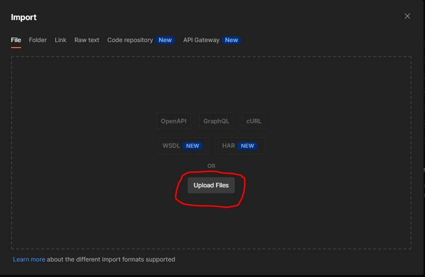Error importing export file · Issue #10106 · postmanlabs/postman-app-support · GitHub
