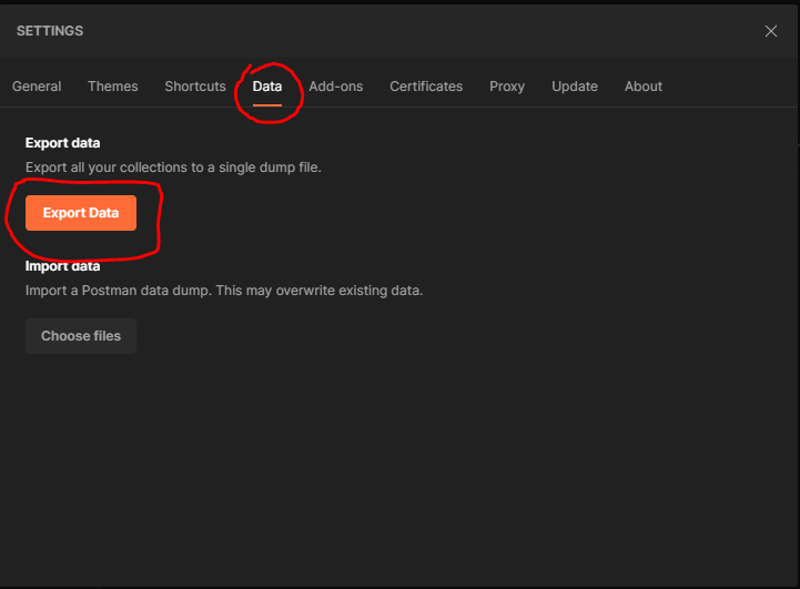 Error importing export file · Issue #10106 · postmanlabs/postman-app-support · GitHub