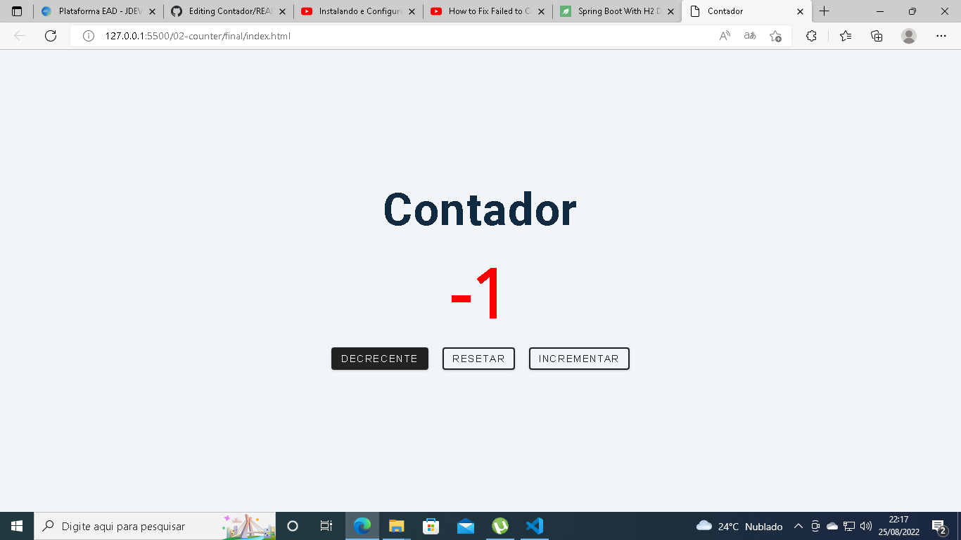 GitHub - WallisonPereiraOfc/Contador