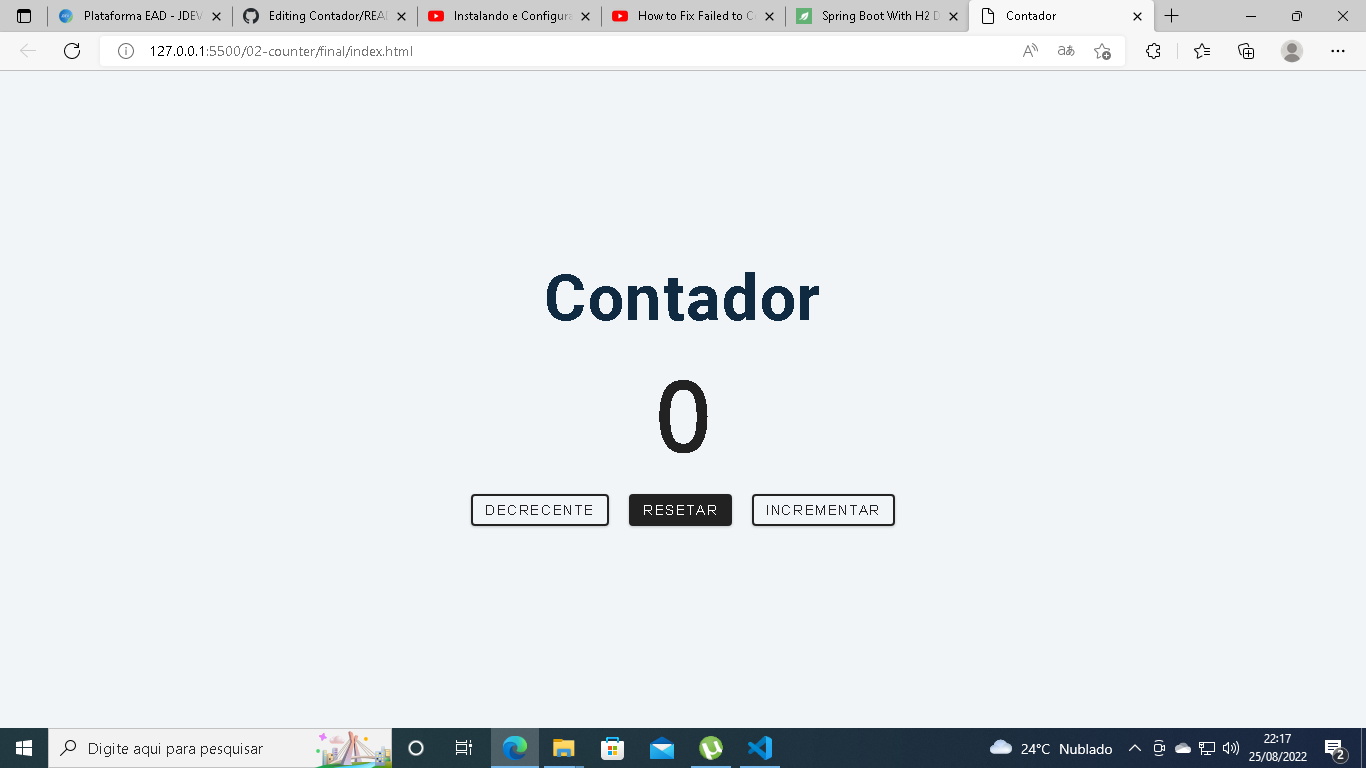 GitHub - WallisonPereiraOfc/Contador