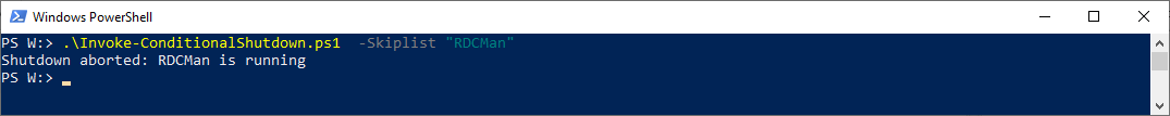 GitHub - greiginsydney/Invoke-ConditionalShutdown.ps1: Will shutdown or hibernate your machine ...
