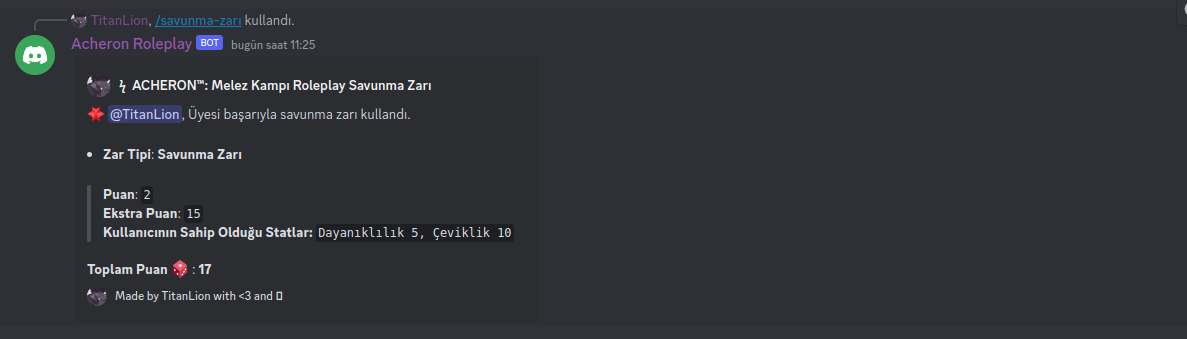 GitHub - TitanLion72/acheron-roleplay-bots-v14.12.1: Acherion roleplay sunucusunun bot örnekleri