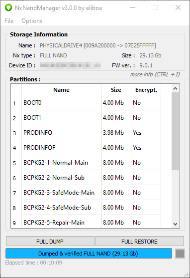 FULL DUMP emuMMC - Error 1016 · Issue #5 · eliboa/NxNandManager · GitHub