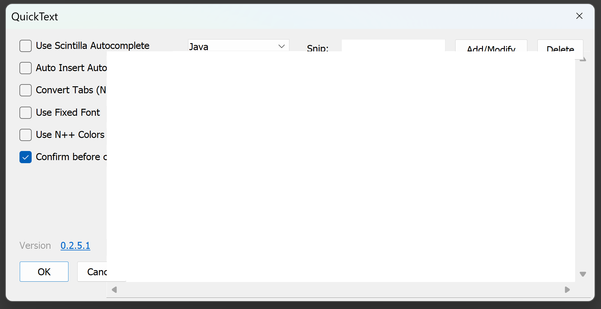 GUI scaling issue · Issue #36 · vinsworldcom/nppQuickText · GitHub